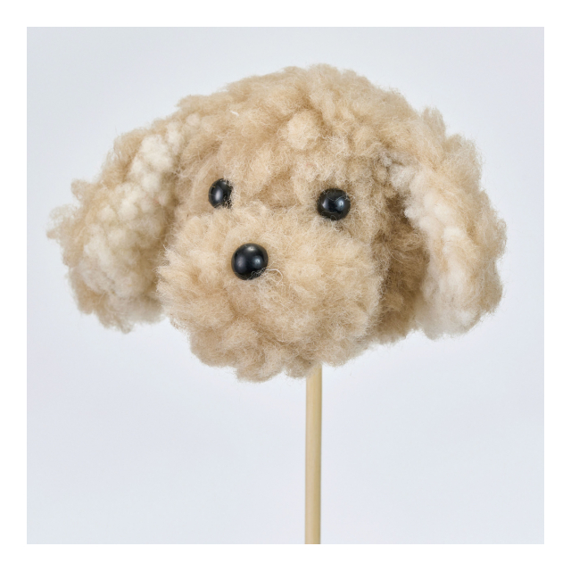 東京堂 デコレーション フラッフィピック イヌベージュブラウン W8×H5.5/L30cm 2本入ZP000090-008 - 株式会社 東京堂 [品番：ZP000090-008] の卸・問屋 ...